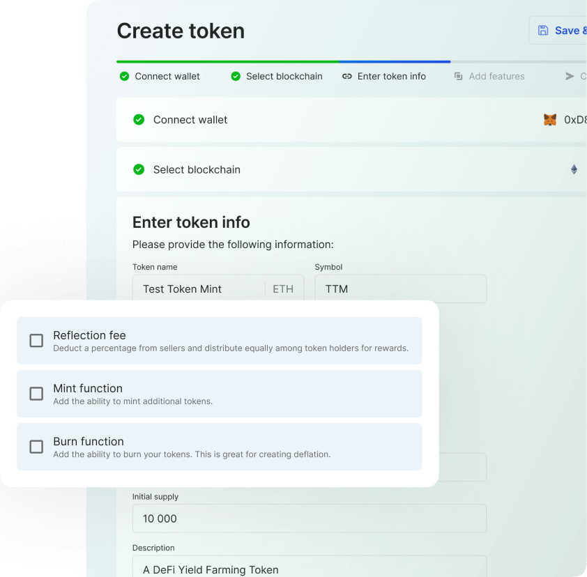 The Free Crypto Token Generator - ERC20 & BEP20 - Fast, Secure & Super Easy